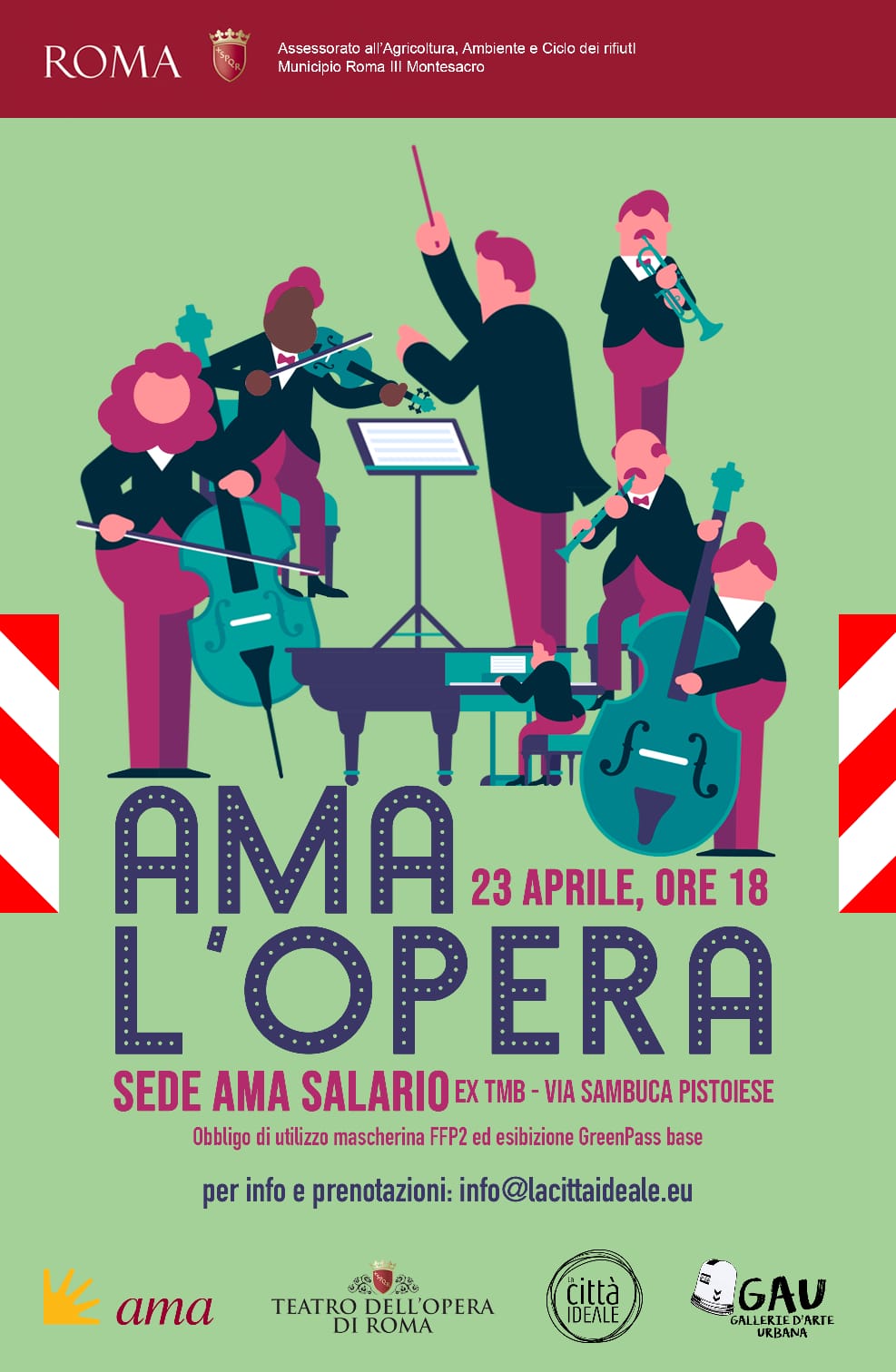 “Ama l’Opera”: il 23 aprile l’ex Tmb Salario in musica | lucianamiocchi