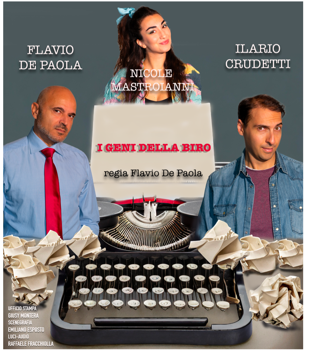 Al Teatro degli Audaci risate anni ’60 con “I Geni della biro” | dal 25 ...